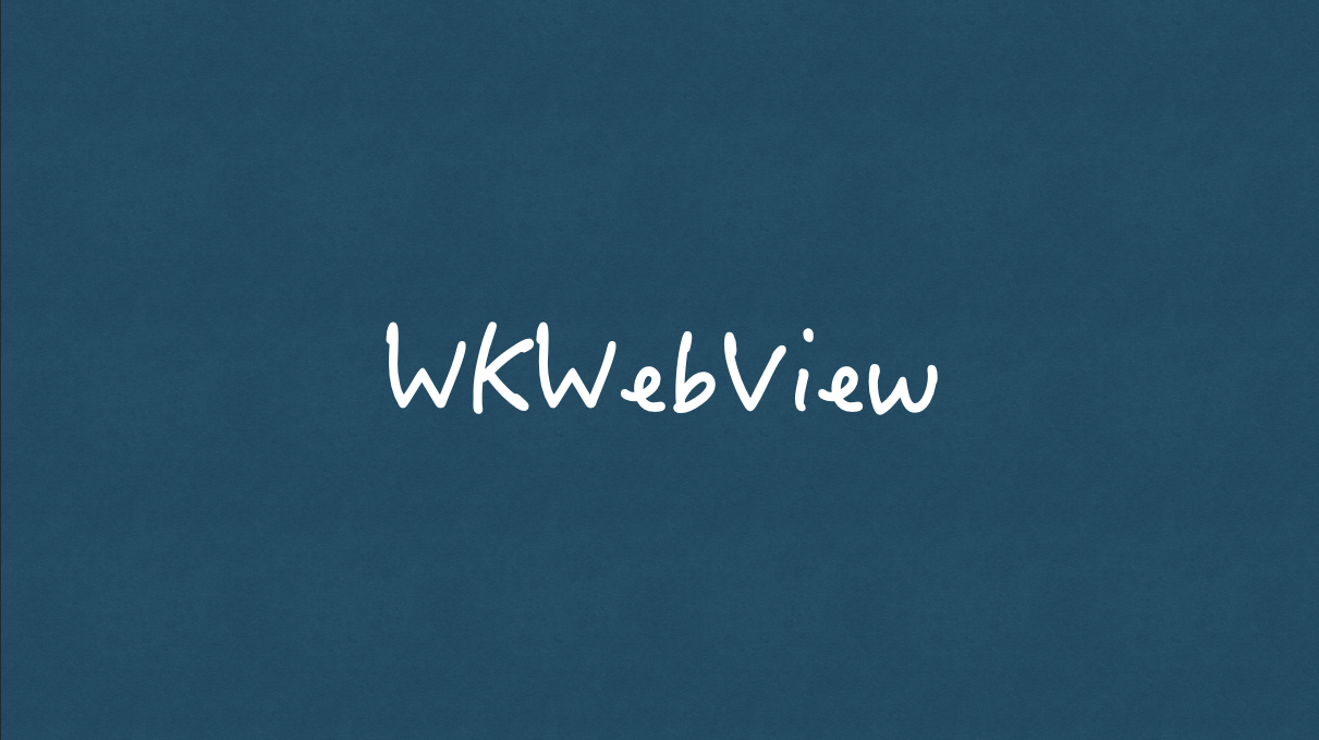 WKWebView - 1